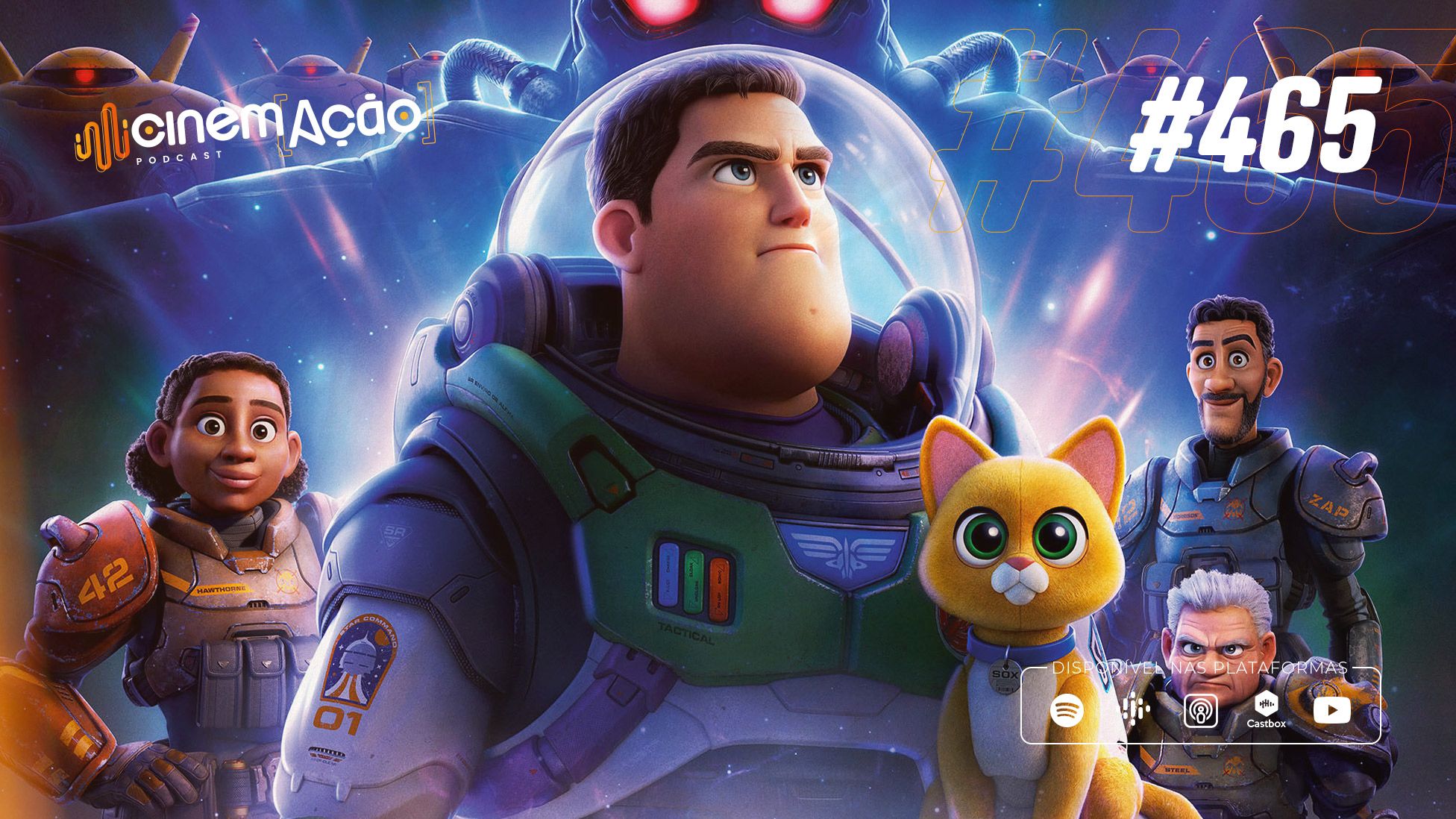 Podcast Cinem(ação) #465: Lightyear